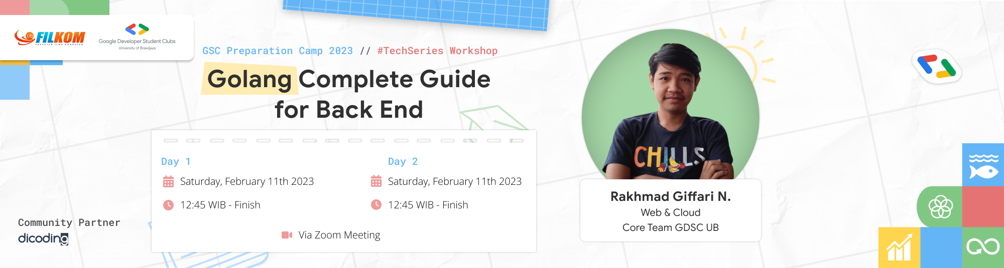 #TechSeries Workshop: Golang Complete Guide for Back End - Dicoding Indonesia