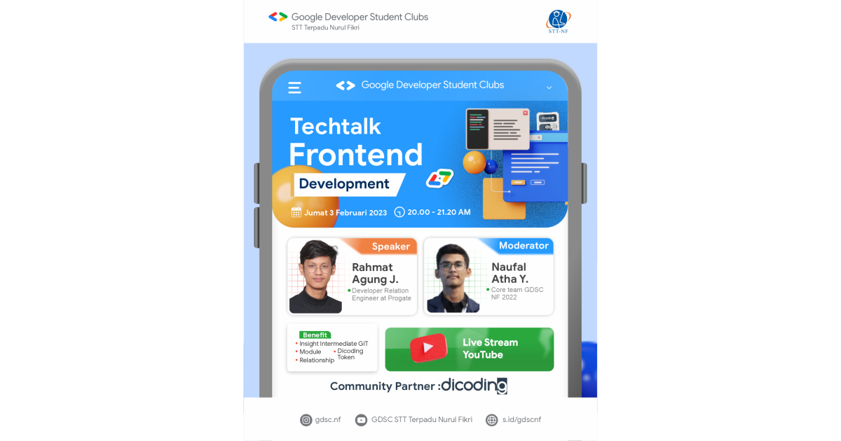 TechTalk Frontend : Development - Dicoding Indonesia
