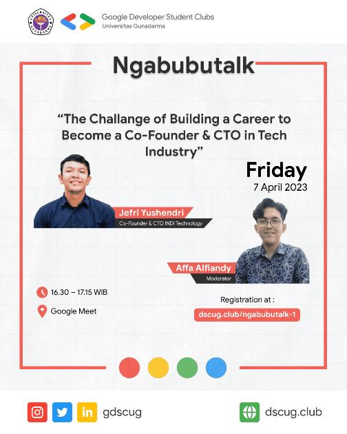 The Challengen of Building a Career to Become a Co-Founder & CTO in Tech Industry - Dicoding ...