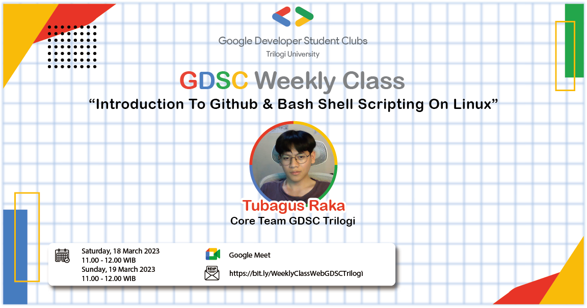 [ Weekly Class] Introduction To Github & Bash Shell Scripting On Linux - Dicoding Indonesia